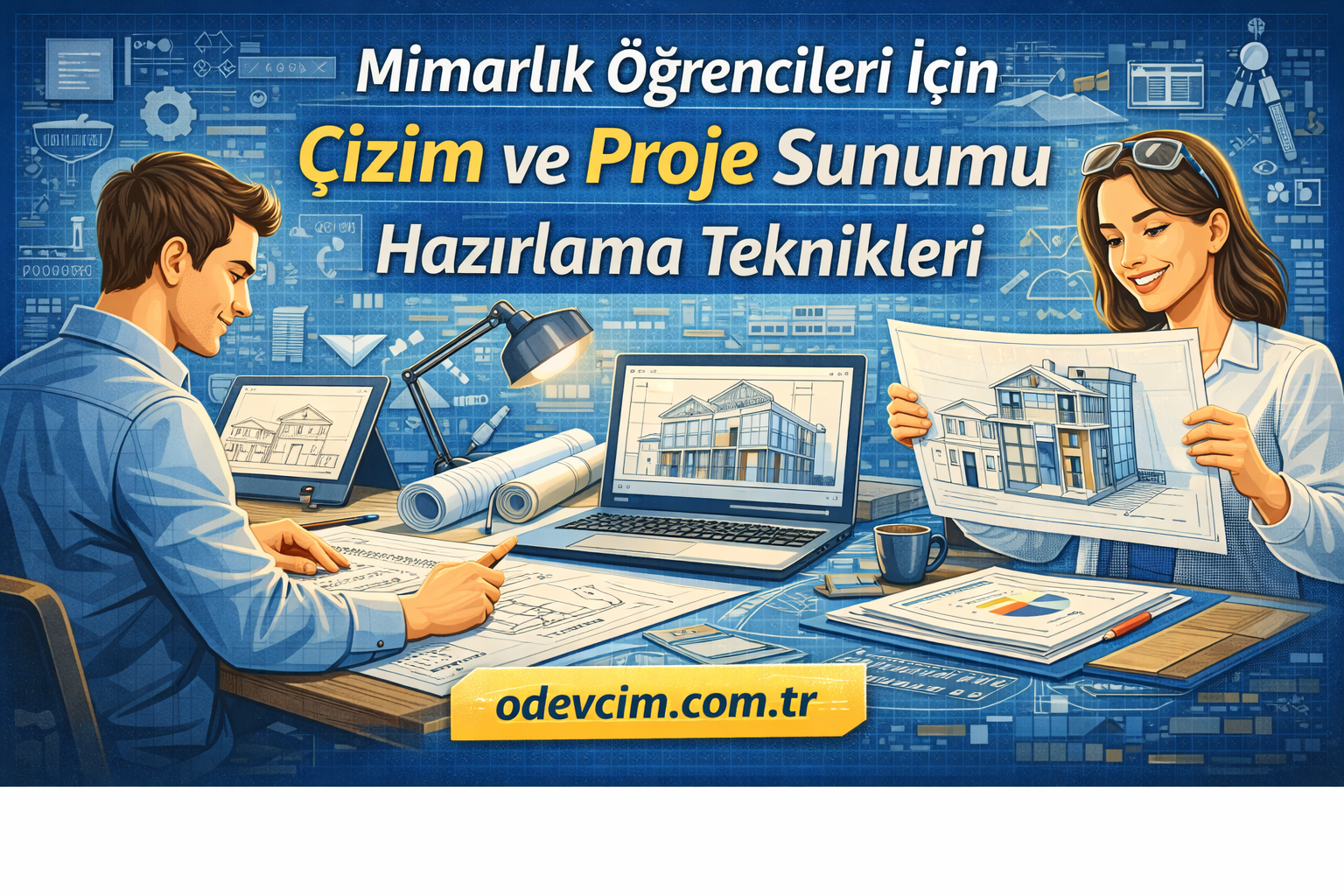 Mimarlık Öğrencileri İçin Çizim ve Proje Sunumu Hazırlama Teknikleri ...
